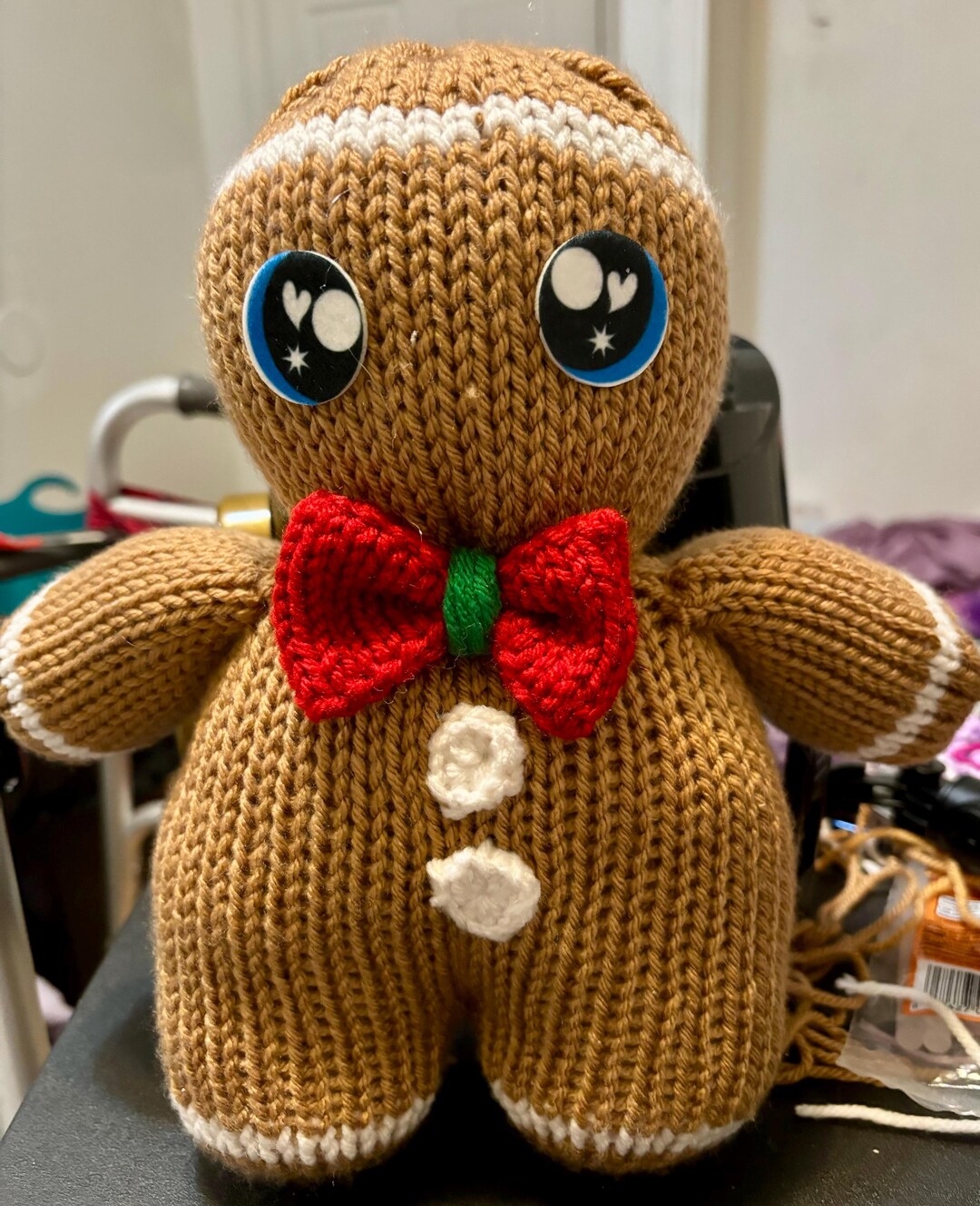 Knit Gingerbread Man - Etsy