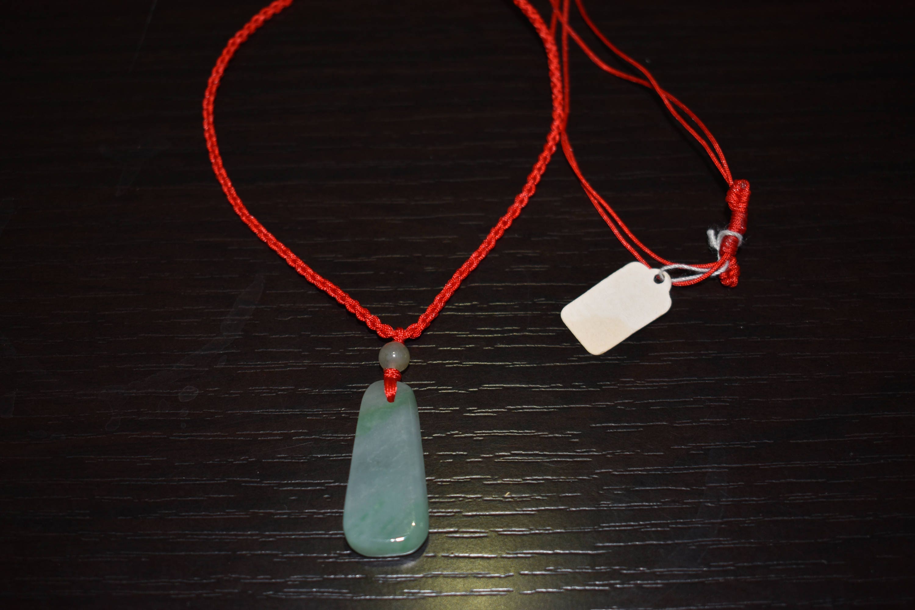 Jadeite Necklace, Red String Jade Necklace, Everyday Necklaces, Jade ...