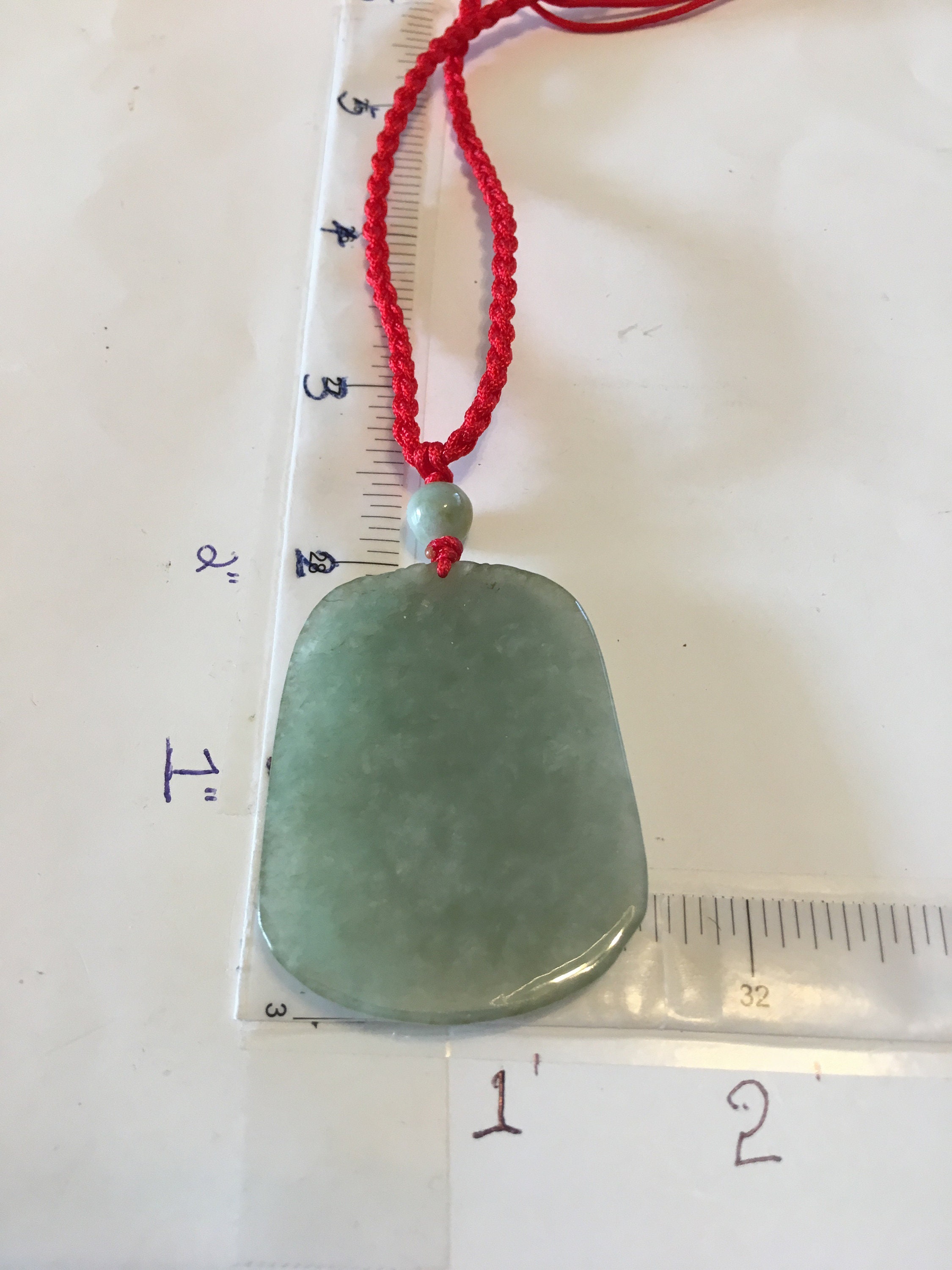 Jadeite Dragon Necklace, Red String Jade Zodiac Necklaces, &red String ...