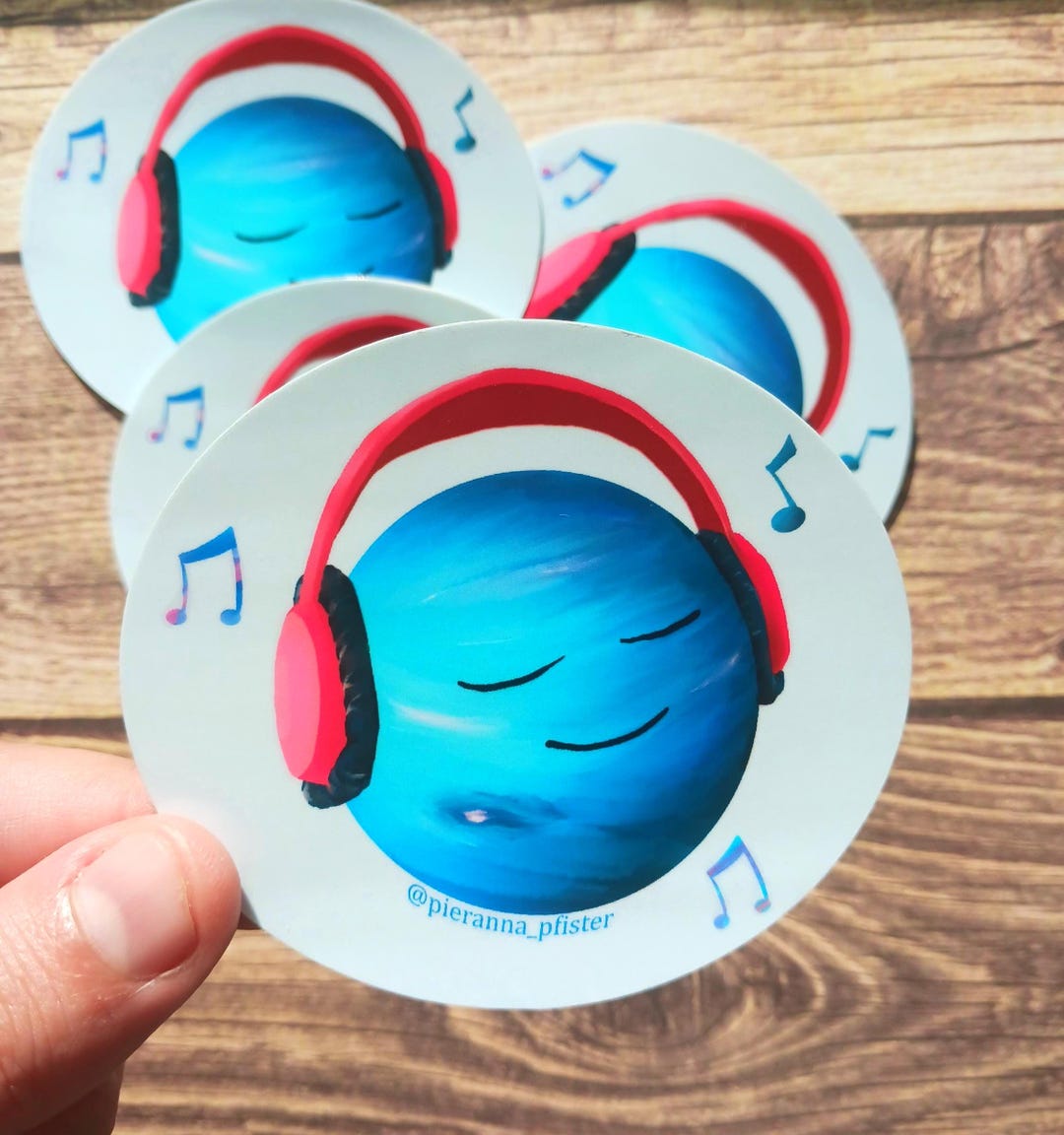 Listening to My Nep-tunes Vinyl Sticker - Etsy