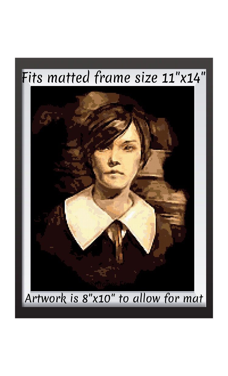 Silent Hill cross stitch pattern Alessa Gillespie school | Etsy