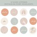 12 Hand Lettered Instagram Highlight Cover Grey | Storie Cover | Line ...
