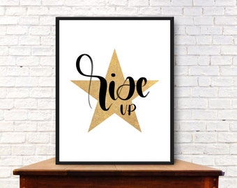 Rise up Hamilton Digital Art Print - Etsy