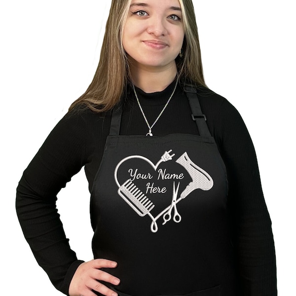 Personalized Hair Dresser Aprons - Etsy