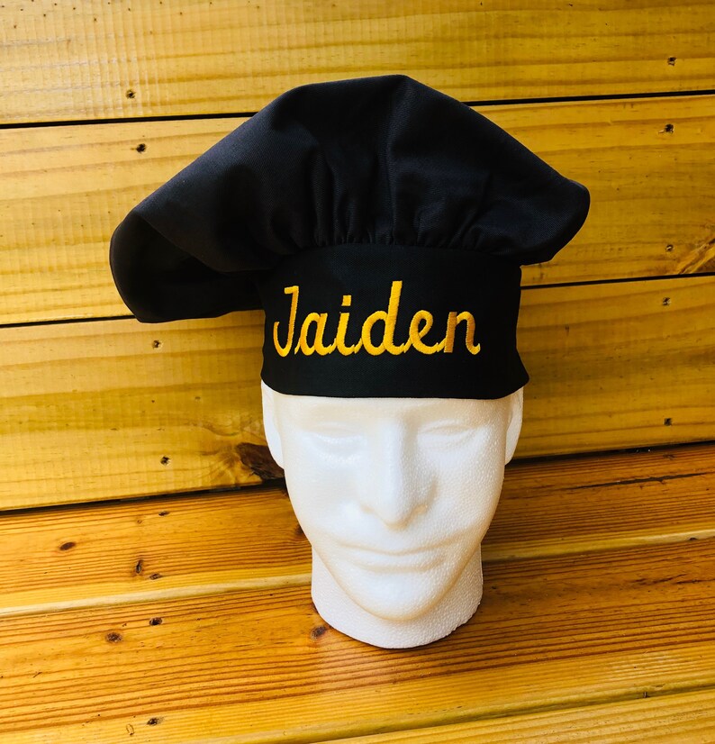 Personalized Embroidered Chef Hat Gift for Chef | Etsy