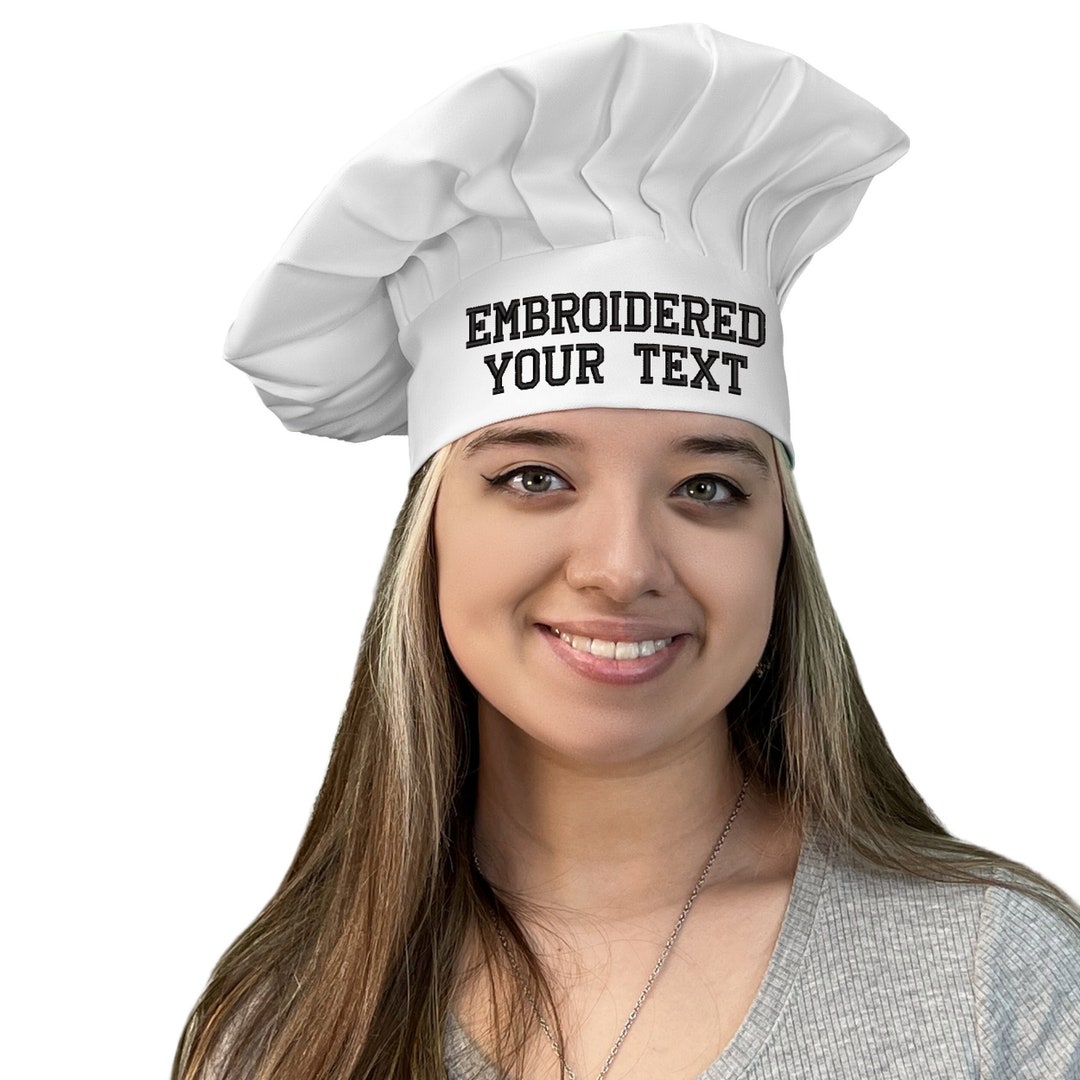 Personalized Chef Hat – Custom Embroidered Cooking Hat for Kids and ...