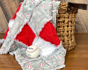 Baseball Rag Quilt - Etsy