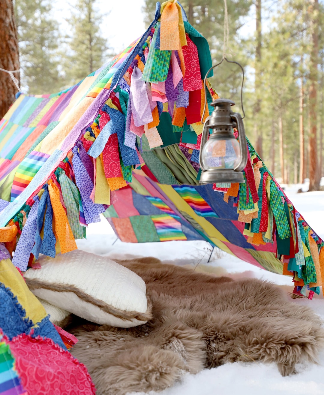 Gypsy Hippie Patchwork Cloth Tent Shabby Canopy Covering - Etsy