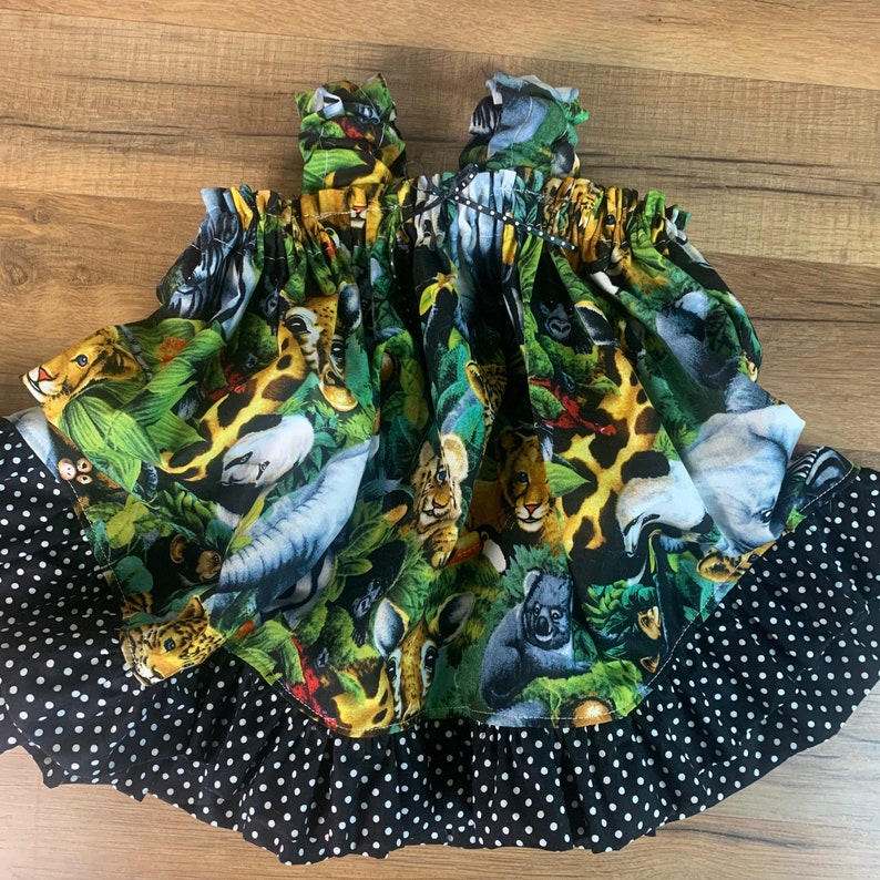 Going to the Zoo Jungle Animals Baby Girls Dress - Etsy