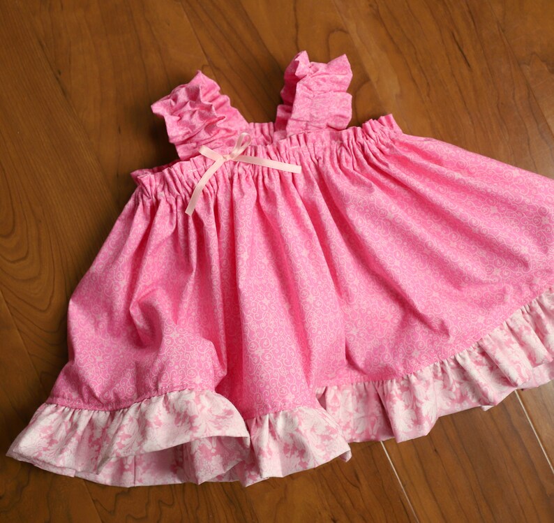 Pink Ruffles Baby Girls Dress - Etsy