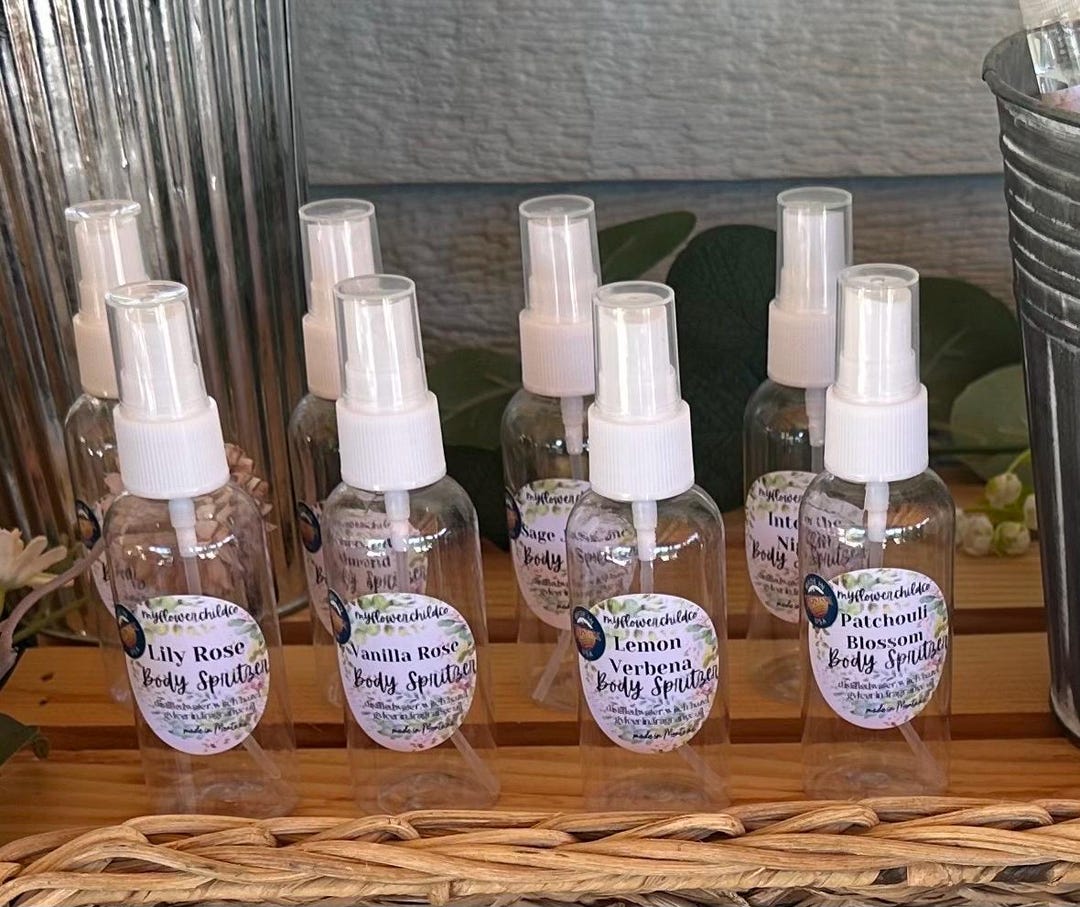 Perfume Body Spray Spritzer 2 Oz Bottle - Etsy