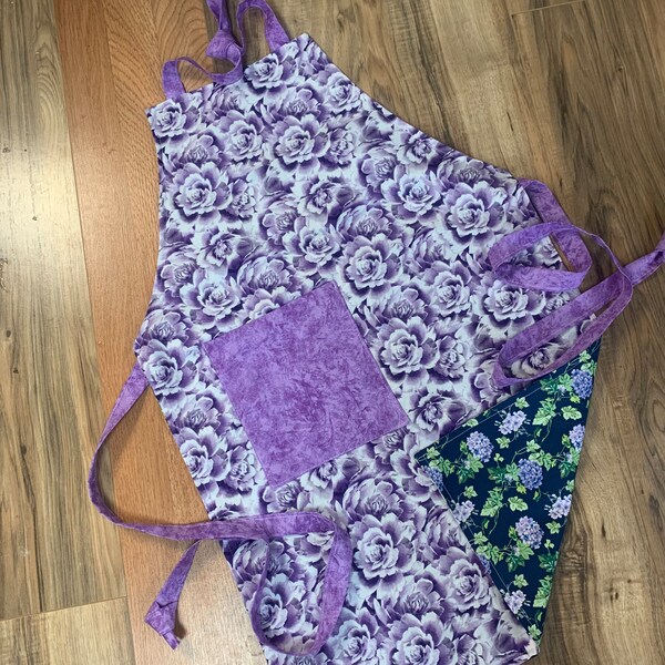 Lavender Apron - Etsy