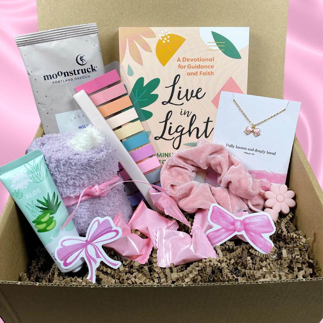 Christian Teen Gift Box Tween Jesus Box Care Package Devotional Gift ...