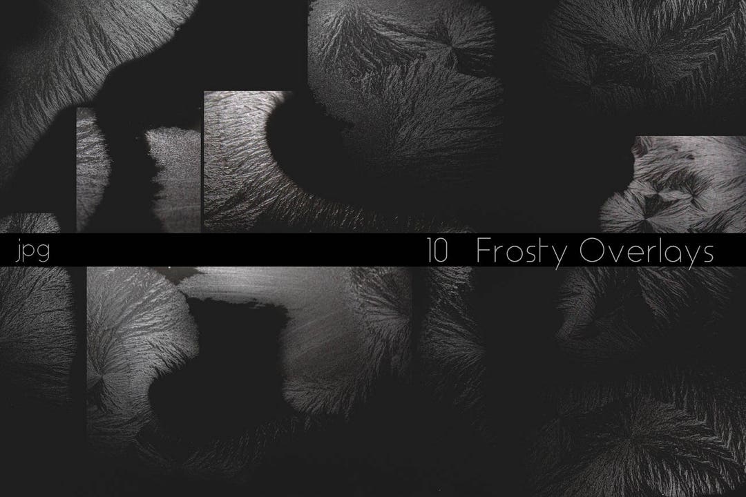 10 Frost/frosty Overlays-christmas, Ice, Snow, Compositions, Light ...