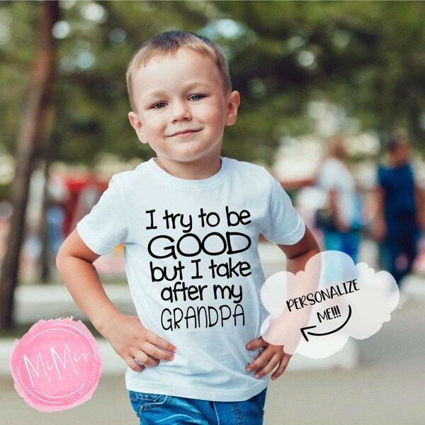 I Try to Be Good but I Take After My Grandma - Etsy