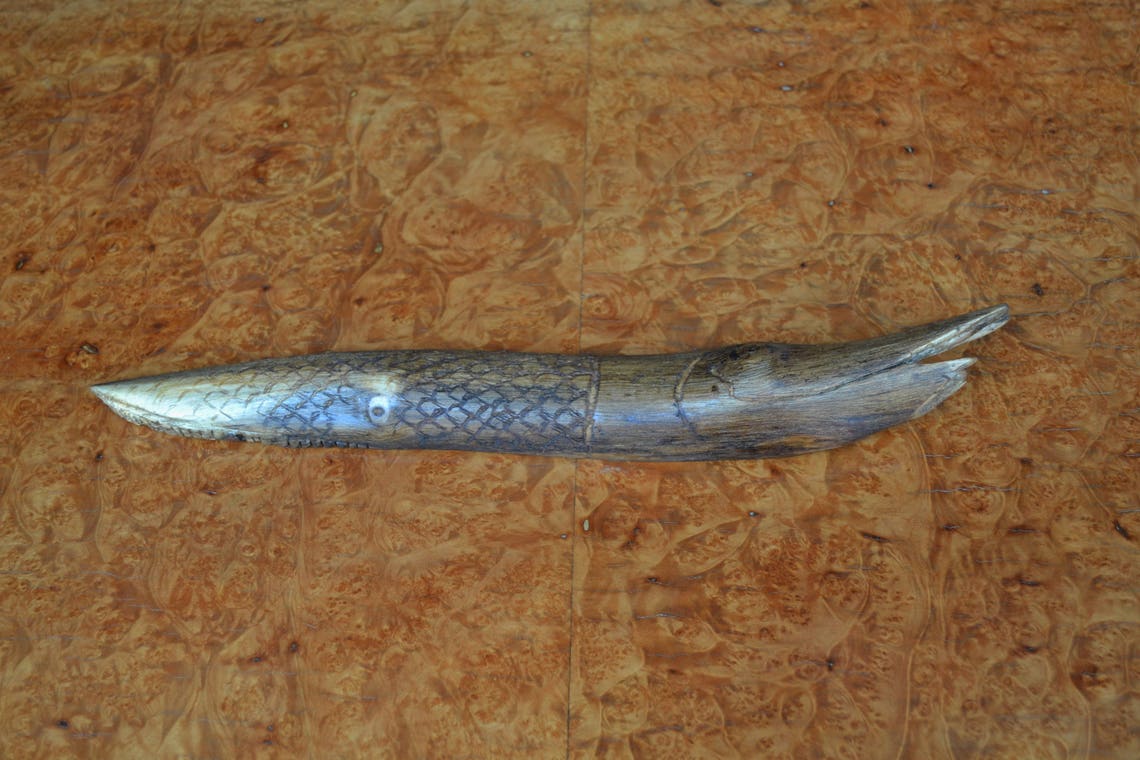 Georgian Fish Shaped Vampire Dagger - Etsy