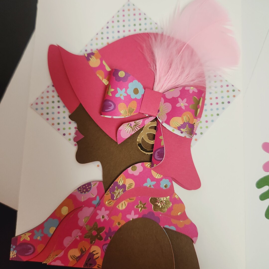 Birthday Card, African American Birthday Card, Blank Inside, Mother's ...