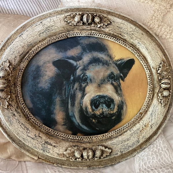 Antique Pig - Etsy