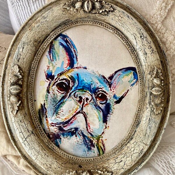 Antique French Watercolor - Etsy