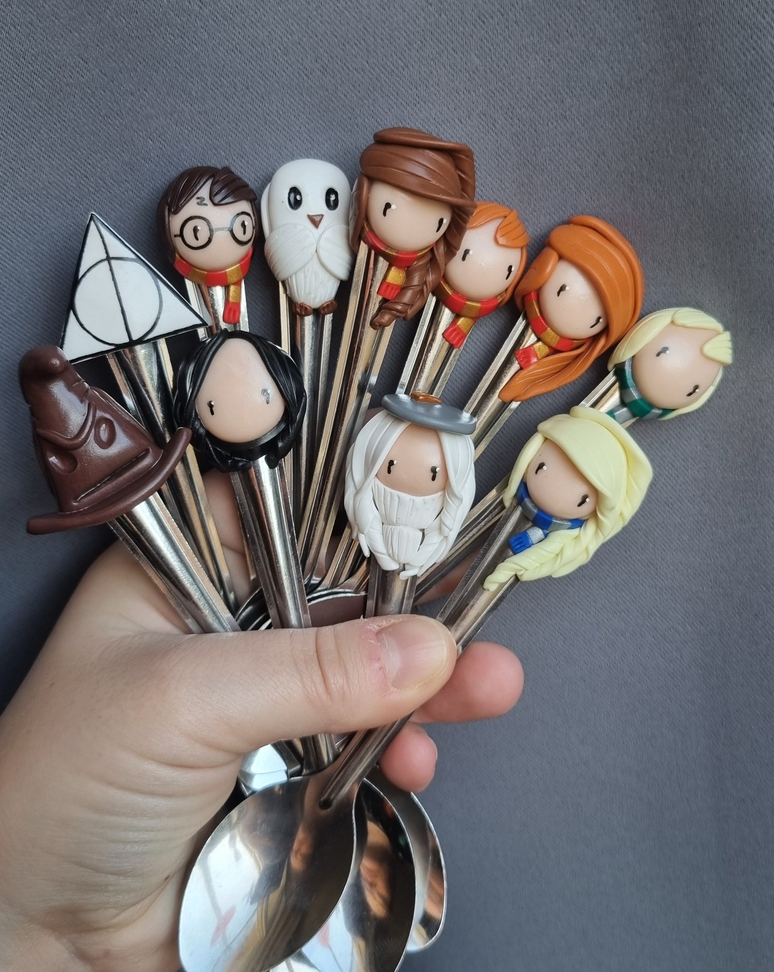 Cuillères Harry Potter modèle au choix - Etsy France