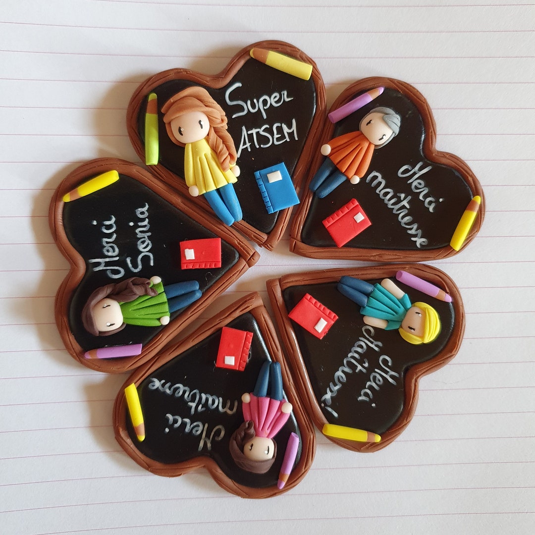 Slate Magnets for End of Year Gifts for Mistress, ATSEM, Master, AVS ...