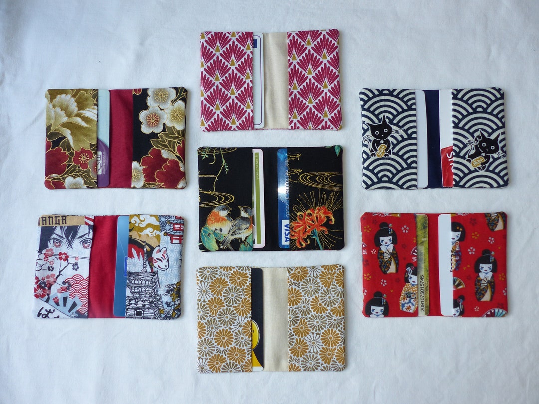 Two-card Card Holder, Bank Card Case, Loyalty Card Holder - Etsy