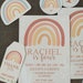 Boho Rainbow Party Printable Instant Download Edit Yourself at Home - Etsy