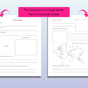 Around the World Passport, Young Learners Homeschool Travel Activities ...