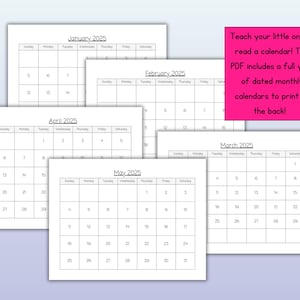 Printable Circle Time Activity for Preschool and Kindergarten, Early ...