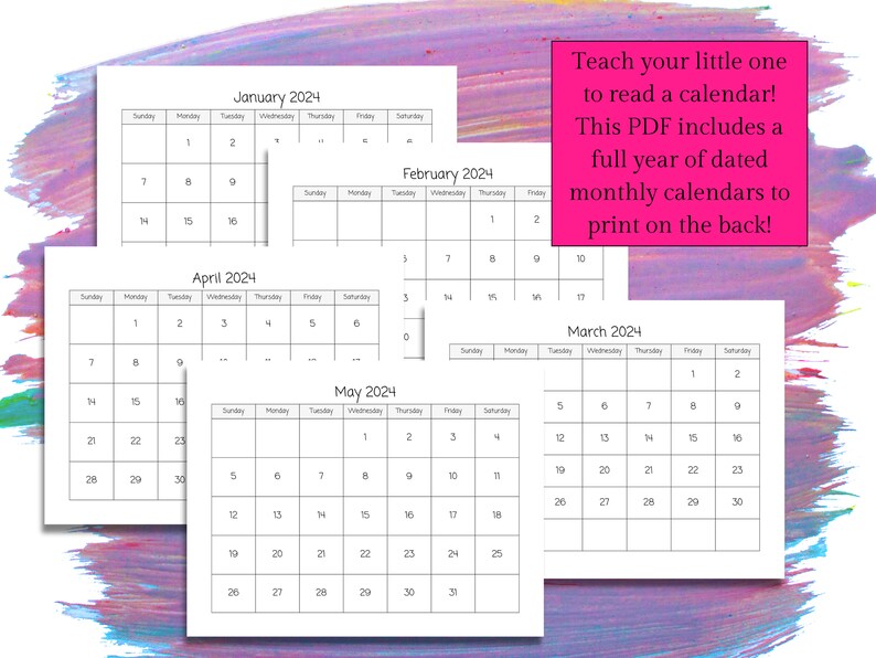 Printable Circle Time Activity for Preschool and Kindergarten, Early ...