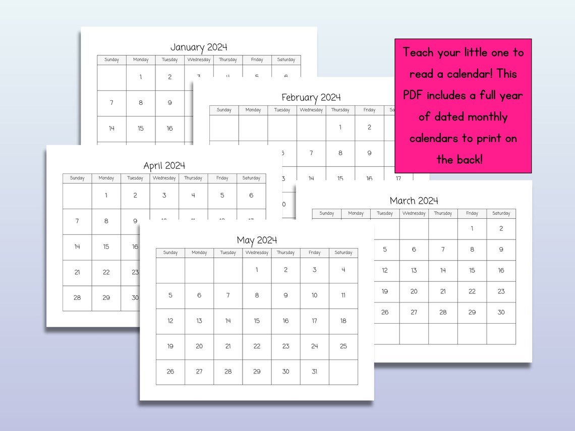 Printable Circle Time Activity for Preschool and Kindergarten, Early ...