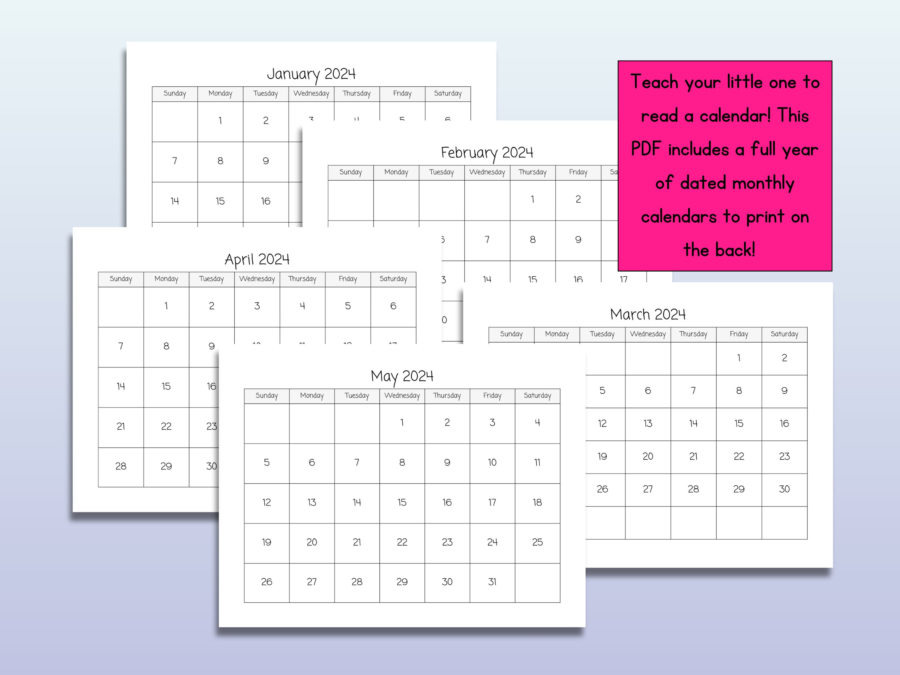 Printable Circle Time Activity for Preschool and Kindergarten, Early ...