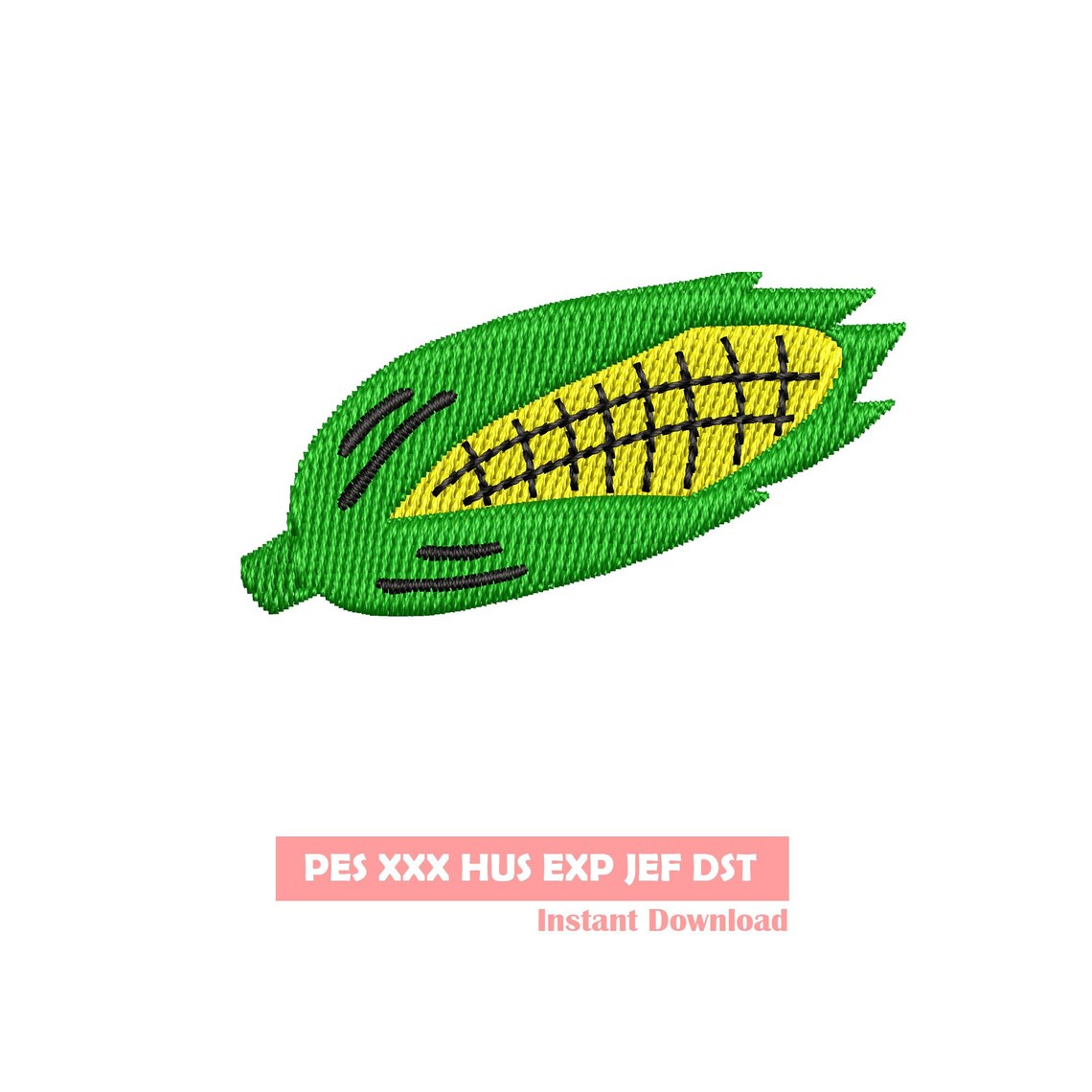 Corn Embroidery Design Embroidery File Machine Embroidery - Etsy
