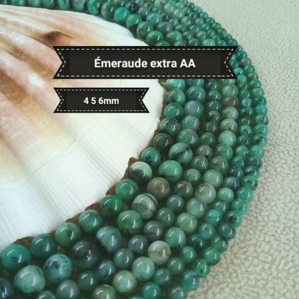 African Emerald Beads - Etsy
