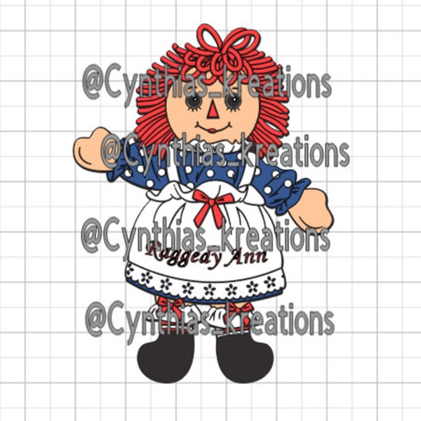 Raggedy Ann - Etsy