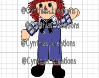 Raggedy Ann and Andy Png - Etsy