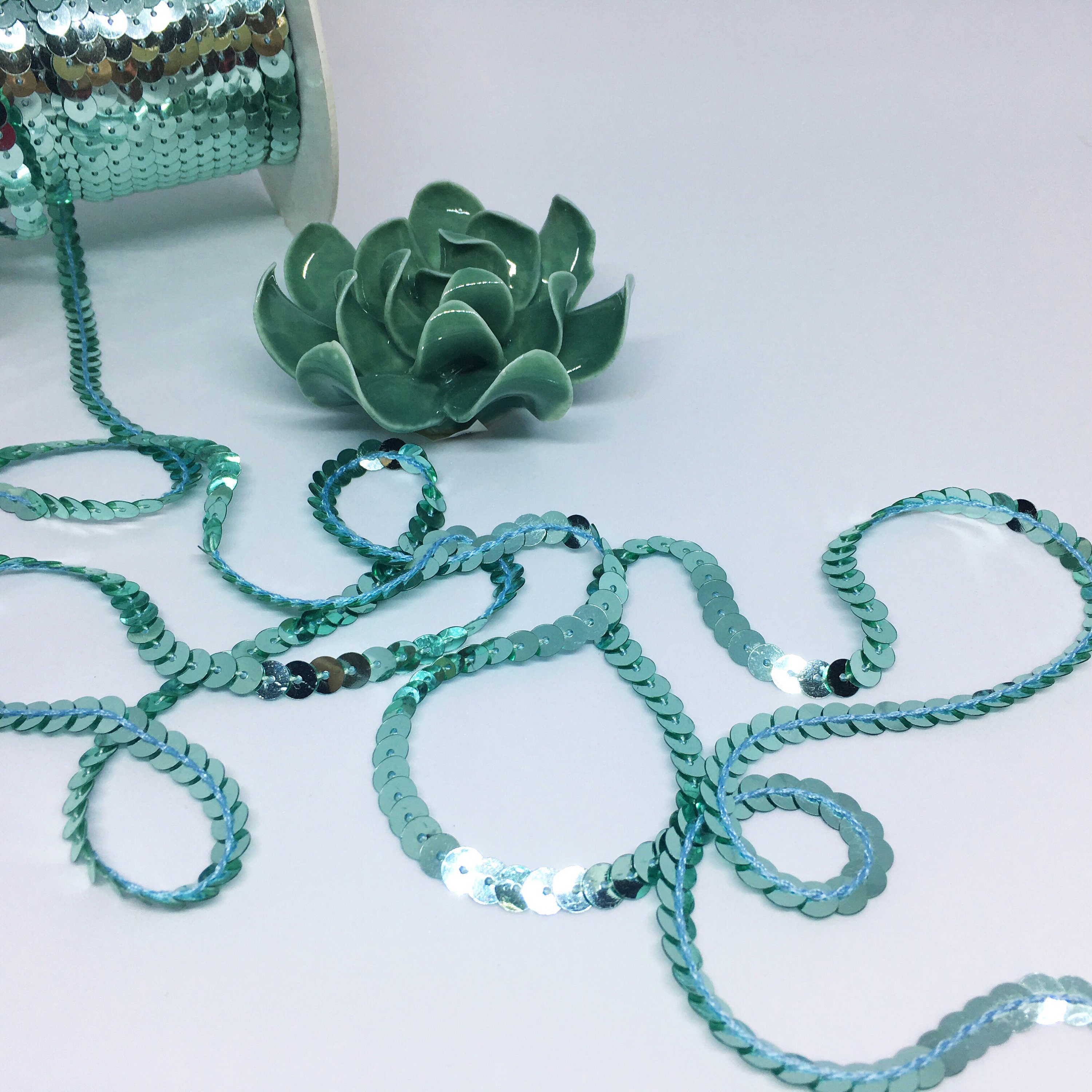 Sequin Tape Width 6mm Several Colors 10 M - Etsy UK