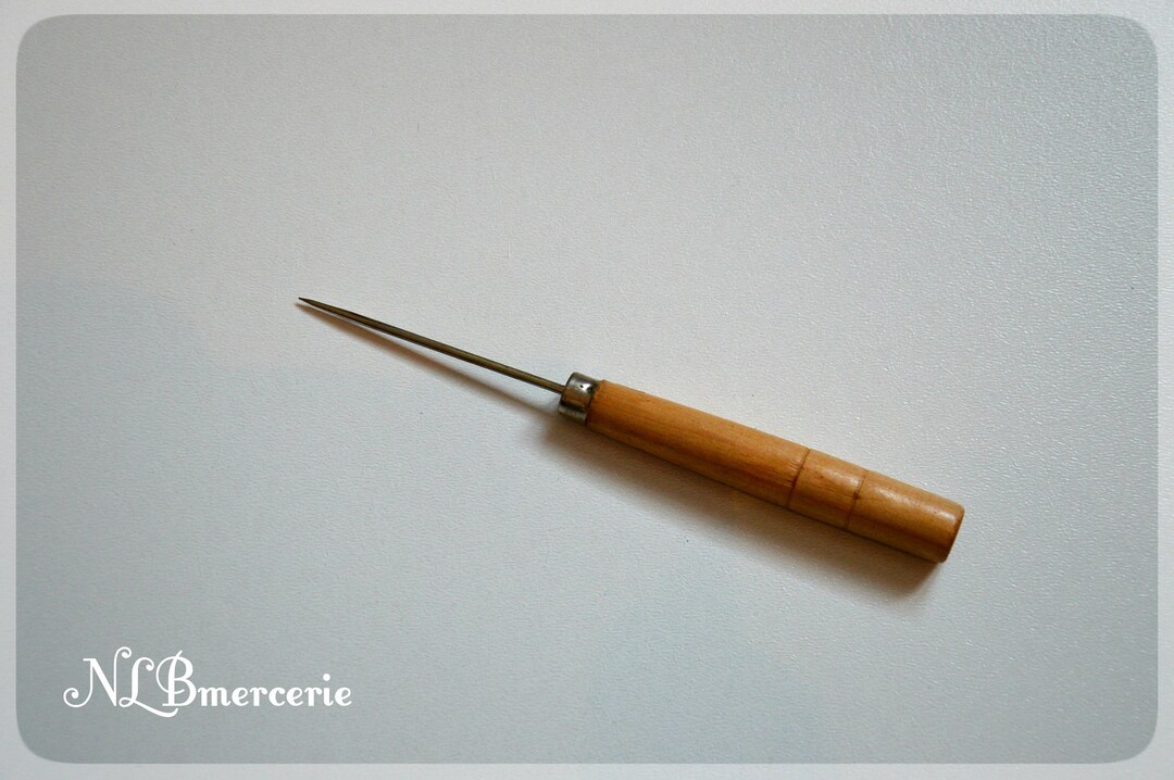Awl, Awl for Piercing Leather Without a Hook or With a Hook in Order to ...