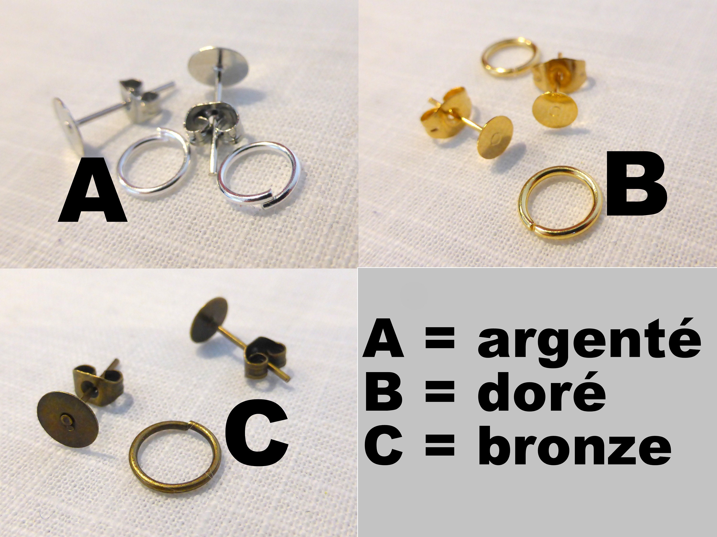 3-piece Hanging Earring With 12 Colors to Choose Handmade - Etsy