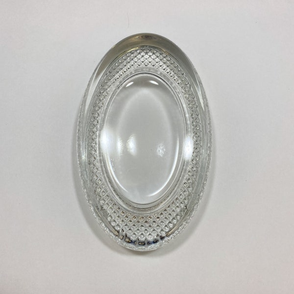 Clear Glass Paperweight - Etsy