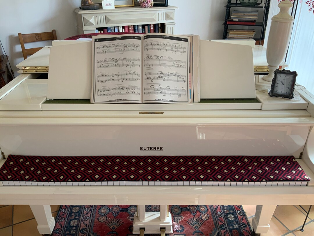 Keyboard Protector for Piano/acoustic or Digital/upholstery Fabric/dark ...