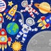Outer Space Clipart Set, Personal and Commercial Use Vector, Space ...