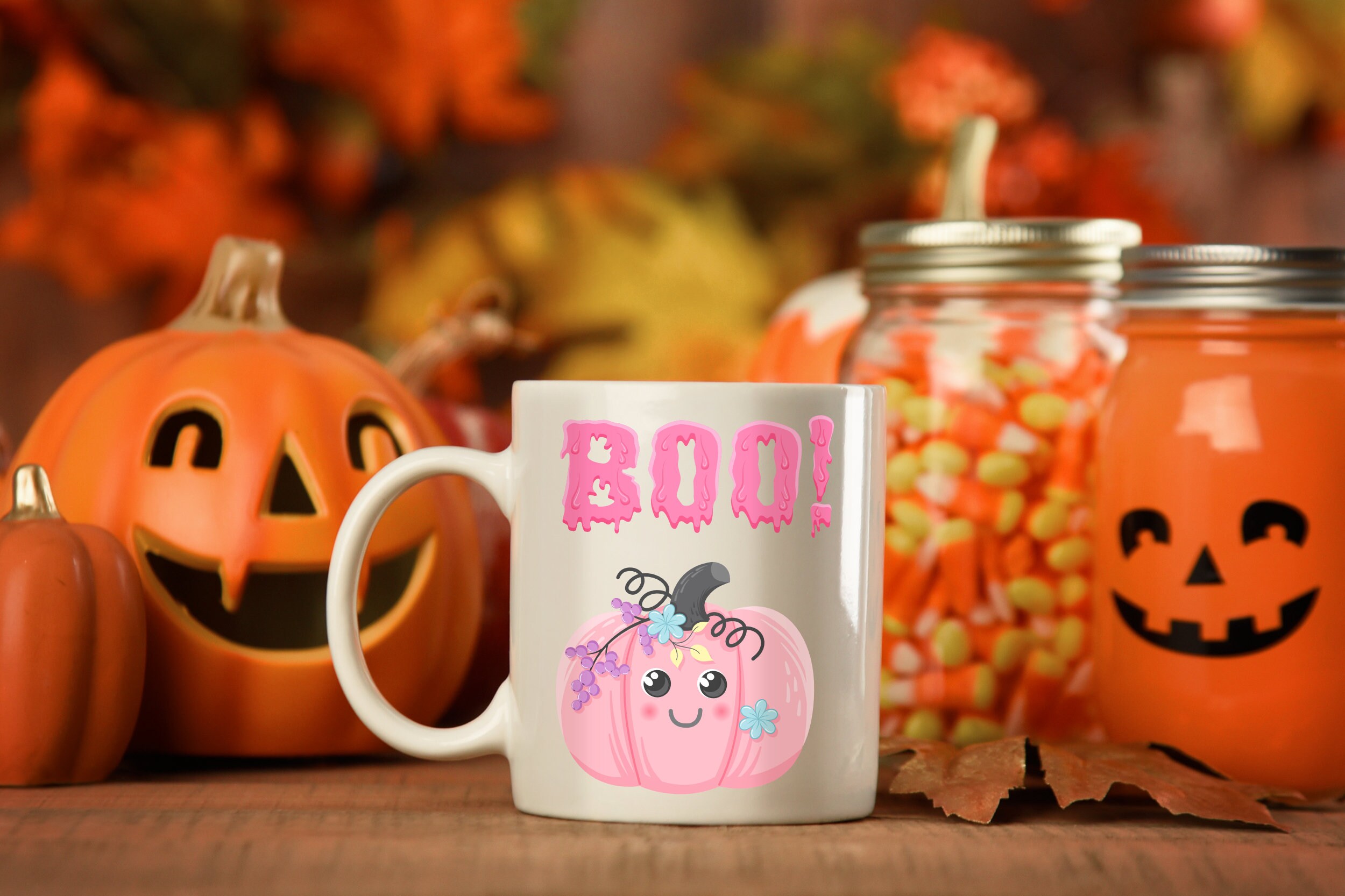 Cute Pumpkins Clipart Set Personal and Commercial Use Vector - Etsy