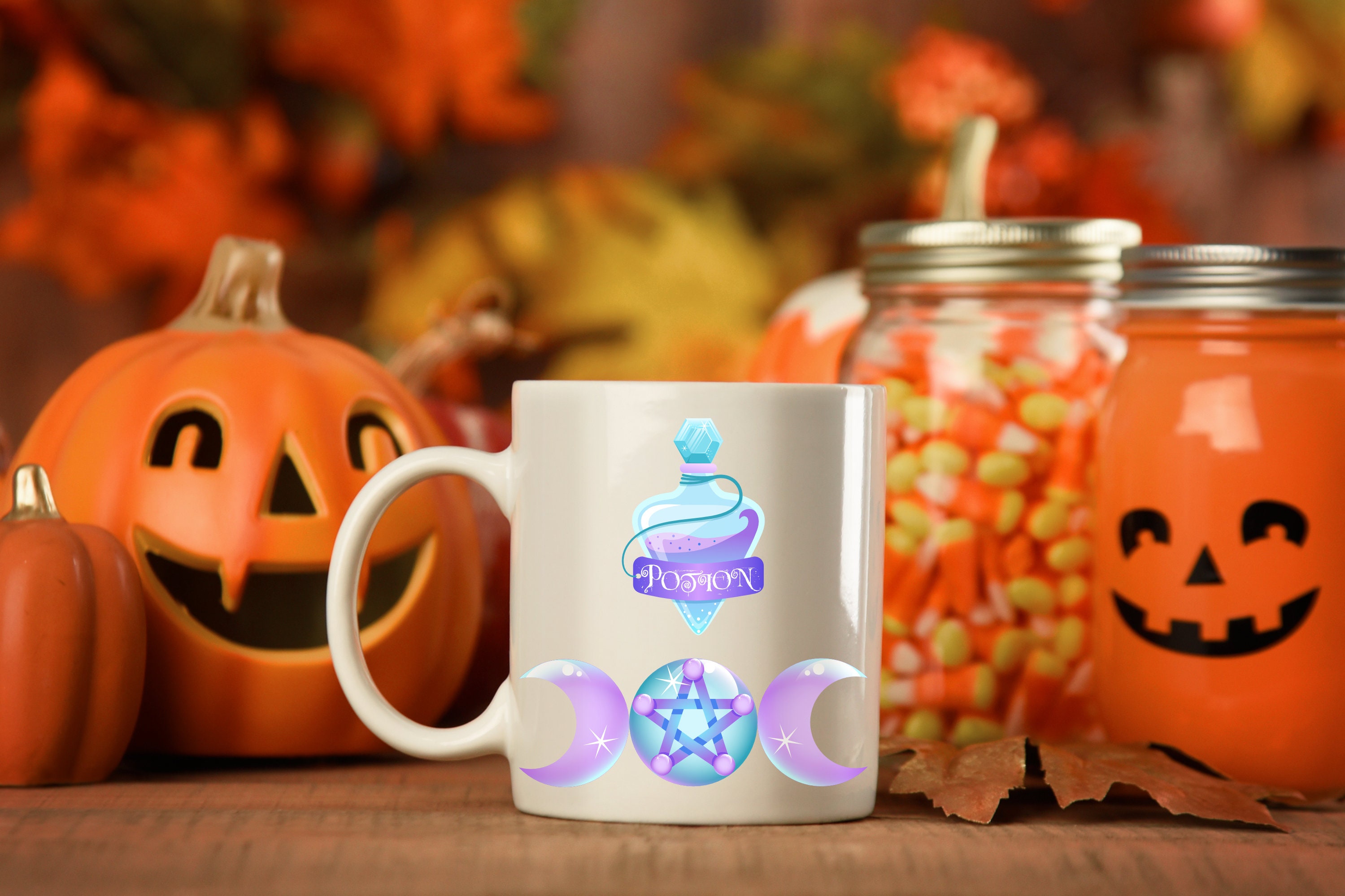 Pagan Halloween Clipart Set Personal and Commercial Use - Etsy