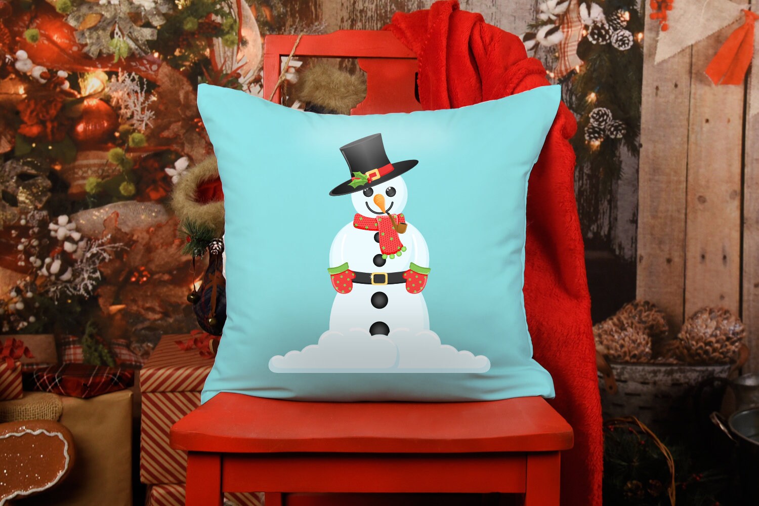 Mix and Match Snowman Family Clipart Set, Personal and Commercial Use ...