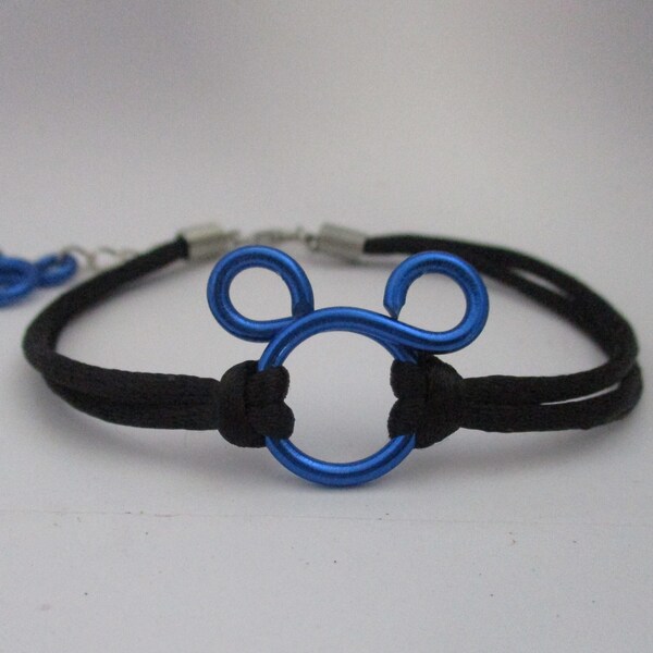Mickey Mouse Wire Bracelet - Etsy