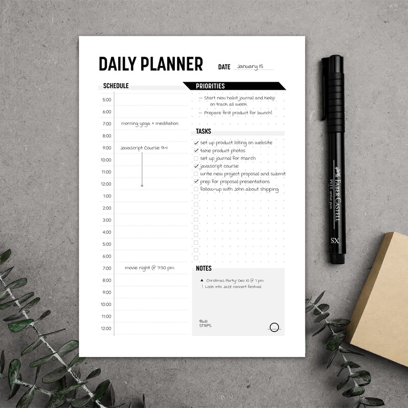 Planner Printable - Etsy