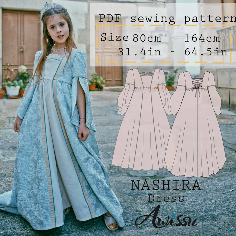 Medieval Dress Pattern - Etsy UK