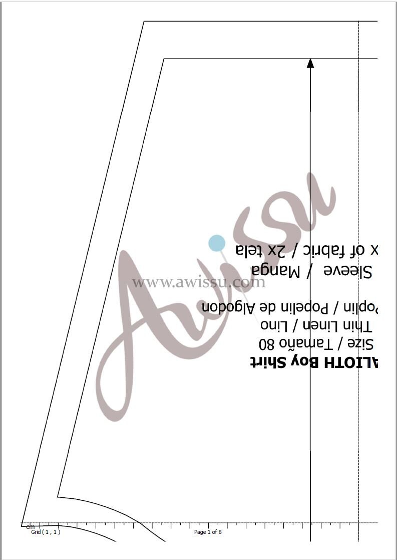 DIY Boys' Shirt Pattern Easy-to-sew Shirt Pattern With - Etsy