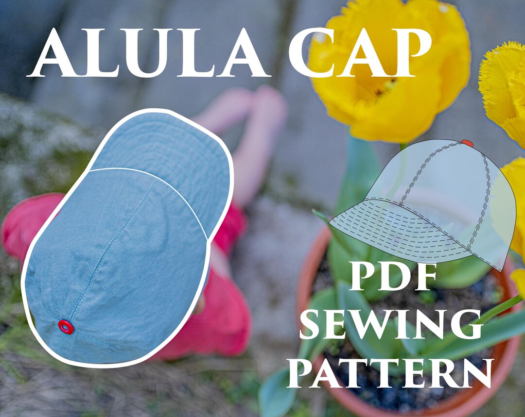 ALULA Cap Sewing Pattern: Summer Kid's Cap (PDF) - Etsy